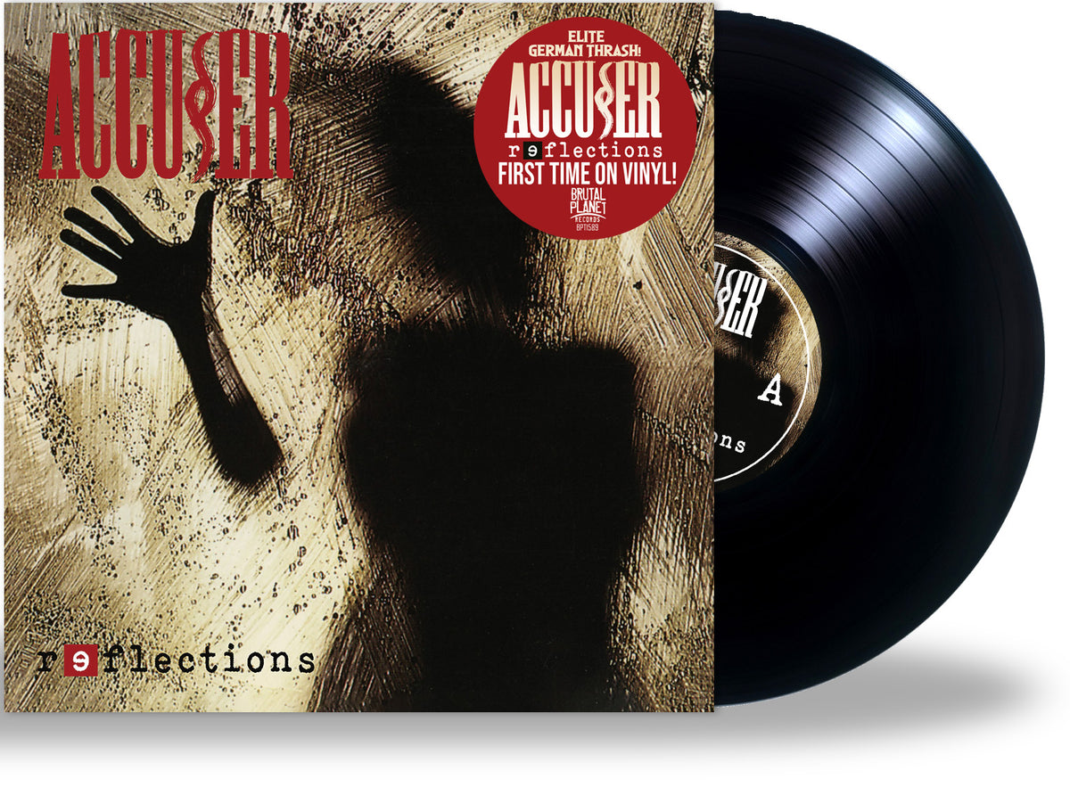 ACCU§ER - REFLECTIONS, 1994 GERMAN THRASH CLASSIC. VIRGIN BLACK, FIRST ...