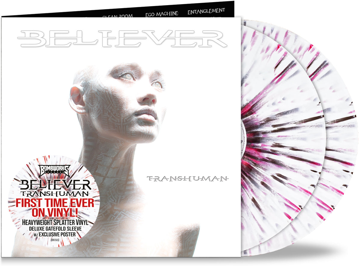 Believer - Transhuman (Splatter Vinyl) 2xLP, Gatefold with Poster ...