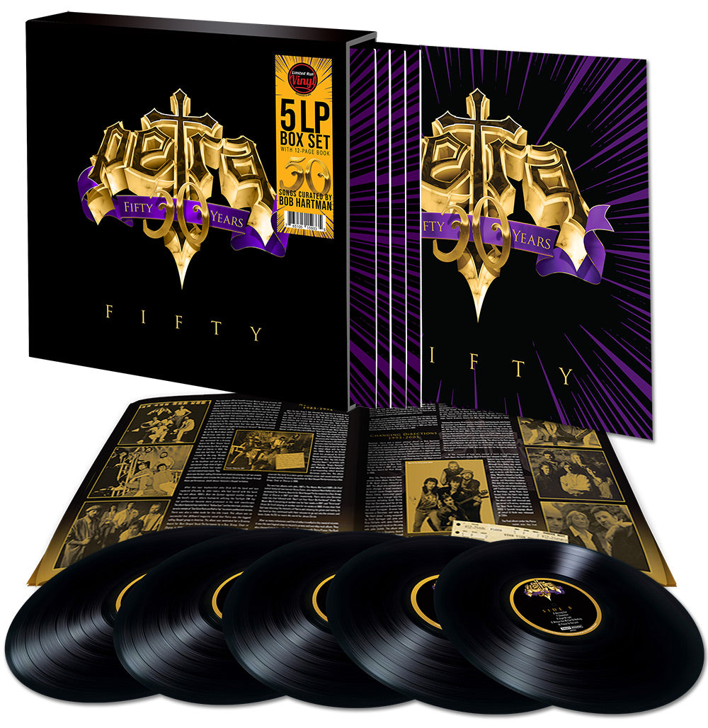 PETRA - FIFTY (Anniversary Collection) 5 LP Vinyl Record Box Set (Limi ...